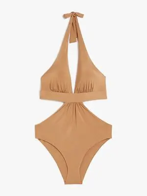 Max Mara Hourglass Jersey Swimsuit