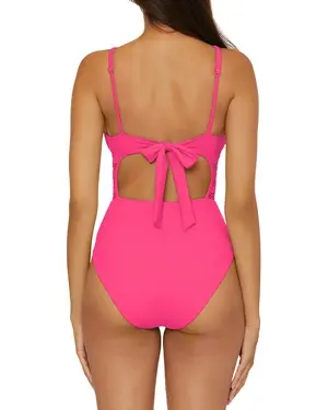 BECCA By Rebecca Virtue Modern Edge One Piece Swimsuit
