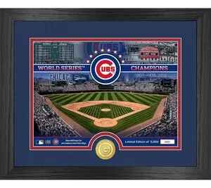 HIGHLAND MINT Chicago Cubs Bronze Coin Photo Mi T - One-color