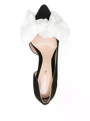 GINISSIMA 110mm Samantha Pumps - Black