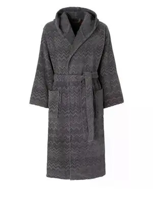 Missoni Chalk Dressing Gown - Grey