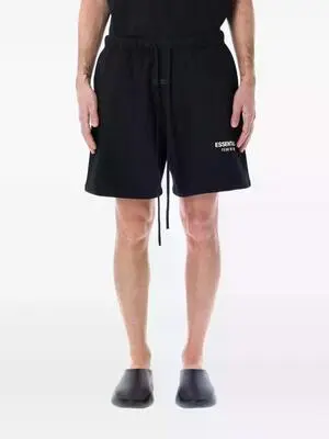 Fear Of God Fleece Track Shorts - Black