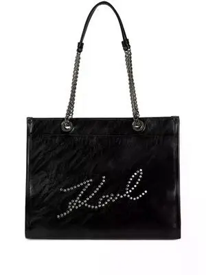 Karl Lagerfeld Chain Strap Totes