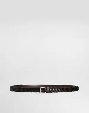 Dolce & Gabbana Calfskin Belt - Brown