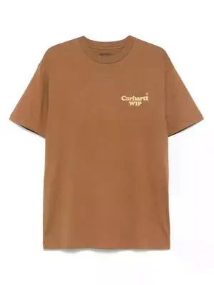 Carhartt Work In Progress Harrt Chain T-shirt Brown