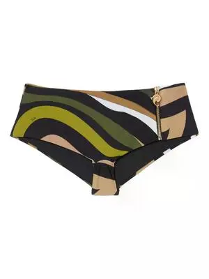 Emilio Pucci Marmo-print Bikini Bottom