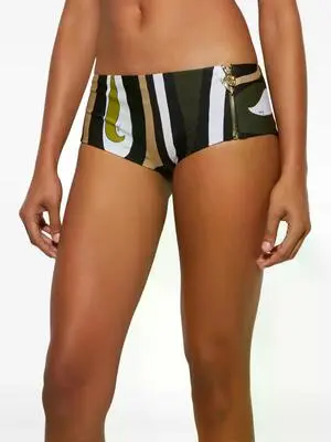 Emilio Pucci Marmo-print Bikini Bottom