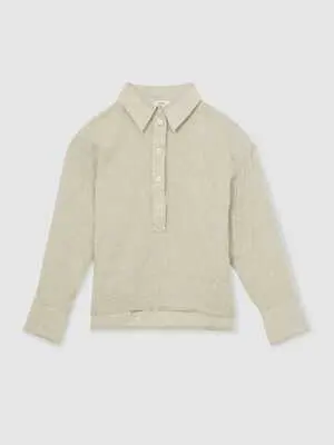 REISS Nina Linen Shirt