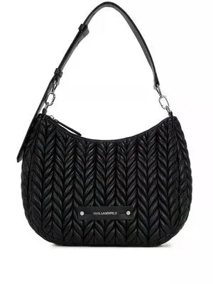 Karl Lagerfeld K/weave Quilted Shoulder Bag