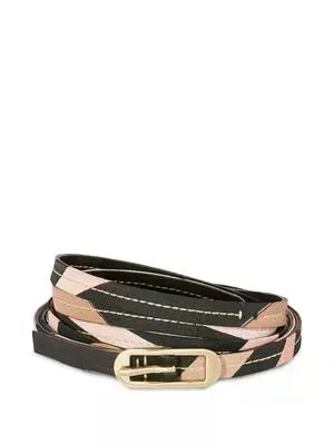 Emilio Pucci Double Belt - Black