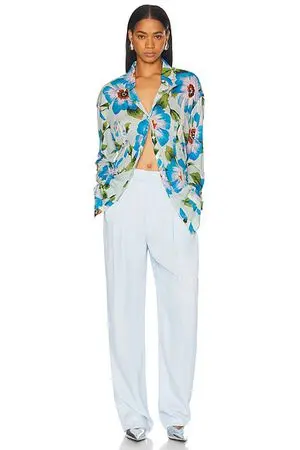 Acne Studios Suri Printed Viscose Shirt