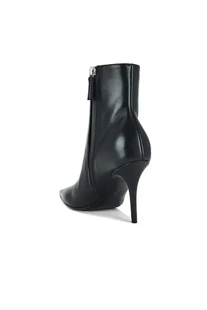 Amina Muaddi Barbara 90 Nappa Bootie