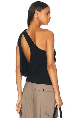 RÓHE Sculptural Open Back Top
