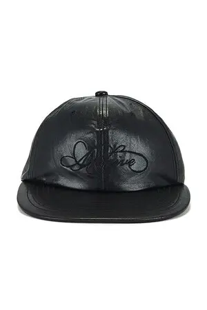 POST ARCHIVE FACTION (PAF) 8.0 Leather Cap Right - Black
