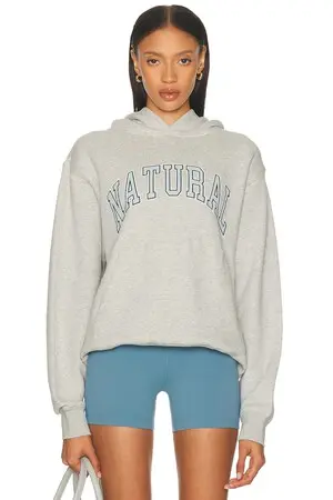 MUSEUM OF PEACE & QUIET Natural Hoodie - Ash