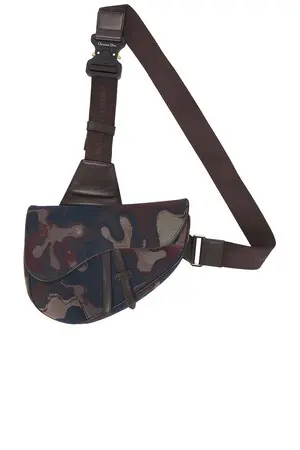 Dior Camouflage Saddle Bag