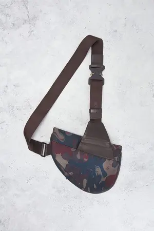 Dior Camouflage Saddle Bag