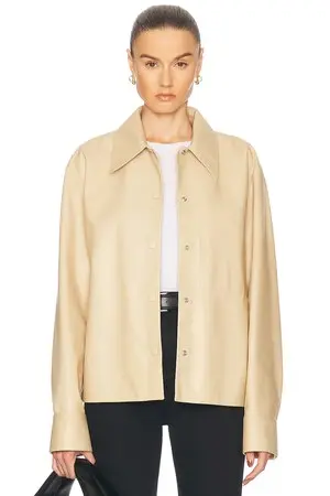 JIL SANDER Leather Jacket