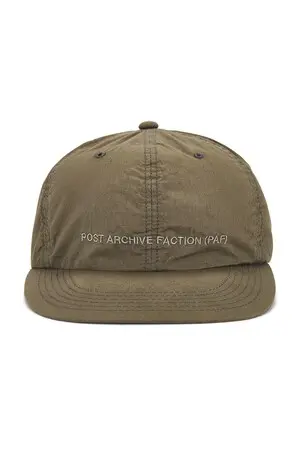 POST ARCHIVE FACTION (PAF) 8.0 Logo Cap Right - Brown