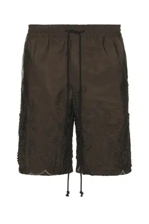 Song For The Mute Frill Shorts For Men