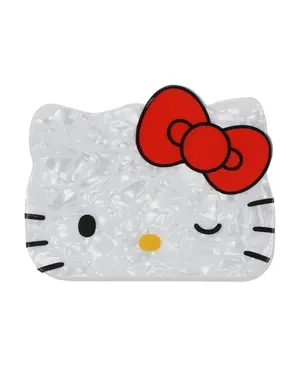 HELLO KITTY Friends Face With Bow Hair Clip - Multicolor