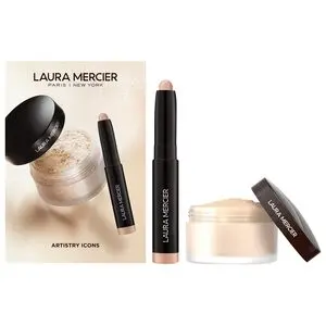 Laura Mercier Mini Artistry Icons Loose Powder And Eyeshadow Set - One-color