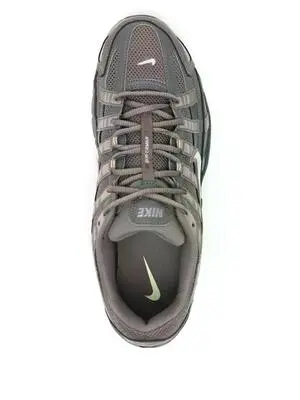 Nike P-6000 Panelled Mesh Sneakers - Brown