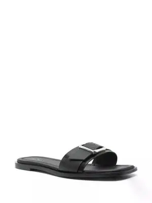 Calvin Klein Leather Slides