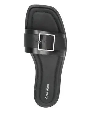 Calvin Klein Leather Slides