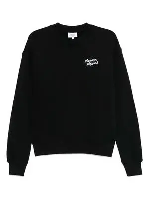 Maison Kitsuné Handwriting Comfort Sweatshirt - Black