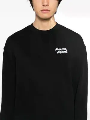 Maison Kitsuné Handwriting Comfort Sweatshirt - Black