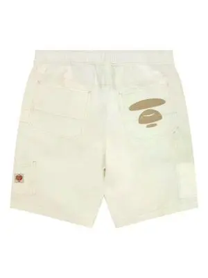 AAPE BY *A BATHING APE® Logo-patch Shorts