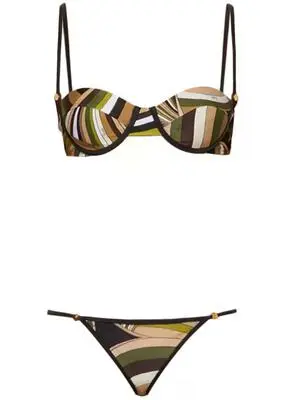 Emilio Pucci Iride Bikini Top