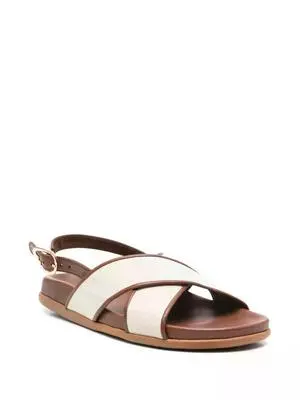 ANCIENT GREEK SANDALS Ikesia Sandals - Brown