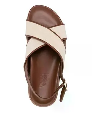 ANCIENT GREEK SANDALS Ikesia Sandals - Brown