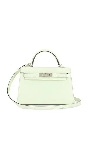 FWRD RENEW Hermes Epsom Kelly 20 Handbag - Sage
