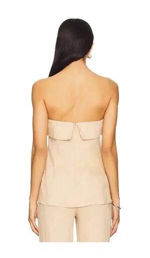 HEVRON Addison Strapless Top