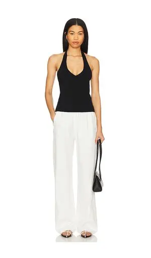 EAVES Alder Knit Halter Top