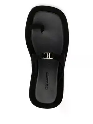 LOW CLASSIC Logo Toe Loop Sandals