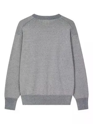 STUDIO TOMBOY Contrasting-trim Sweater