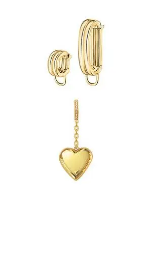 DORNE Puffy Heart Charm Starter Set