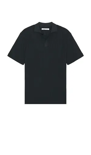 SAMSOE SAMSOE Sajase Short Sleeve Polo In Black