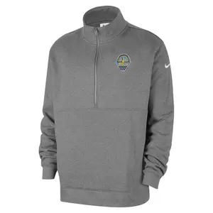 Nike Chicago Sky Club Wnba Half-zip Top - Grey