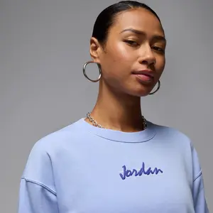 JORDAN Brooklyn Fleece Crew-neck Sweatshirt