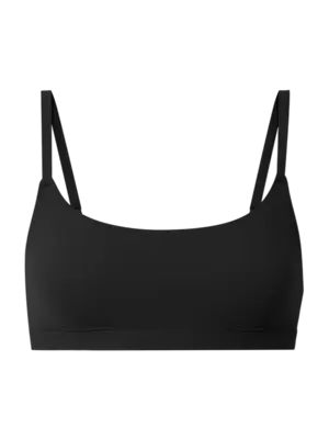 SKIMS Fits Everybody Scoop Neck Bralette - Black