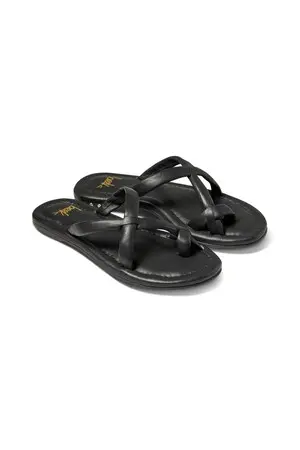 Beek Sungem Leather Sandals - Black
