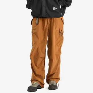 AND WANDER Oversized Cargo Trousers