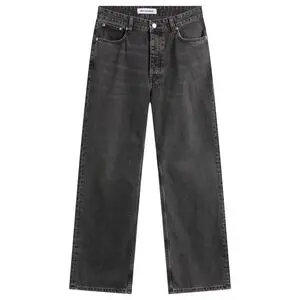 Won Hundred Black Wash Jeans For Men