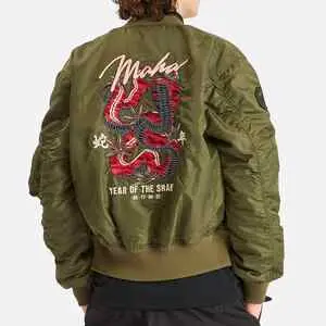 MAHARISHI Year Of The Snake Ma-1 Flight Jacket