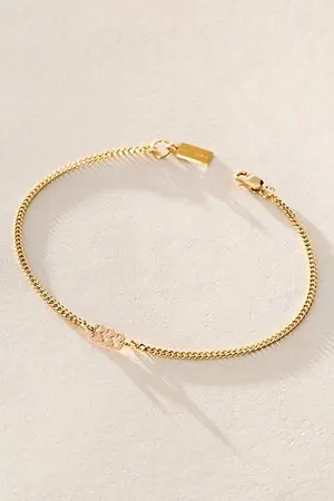 SET & STONES Angel Number Gold Bracelet - 333